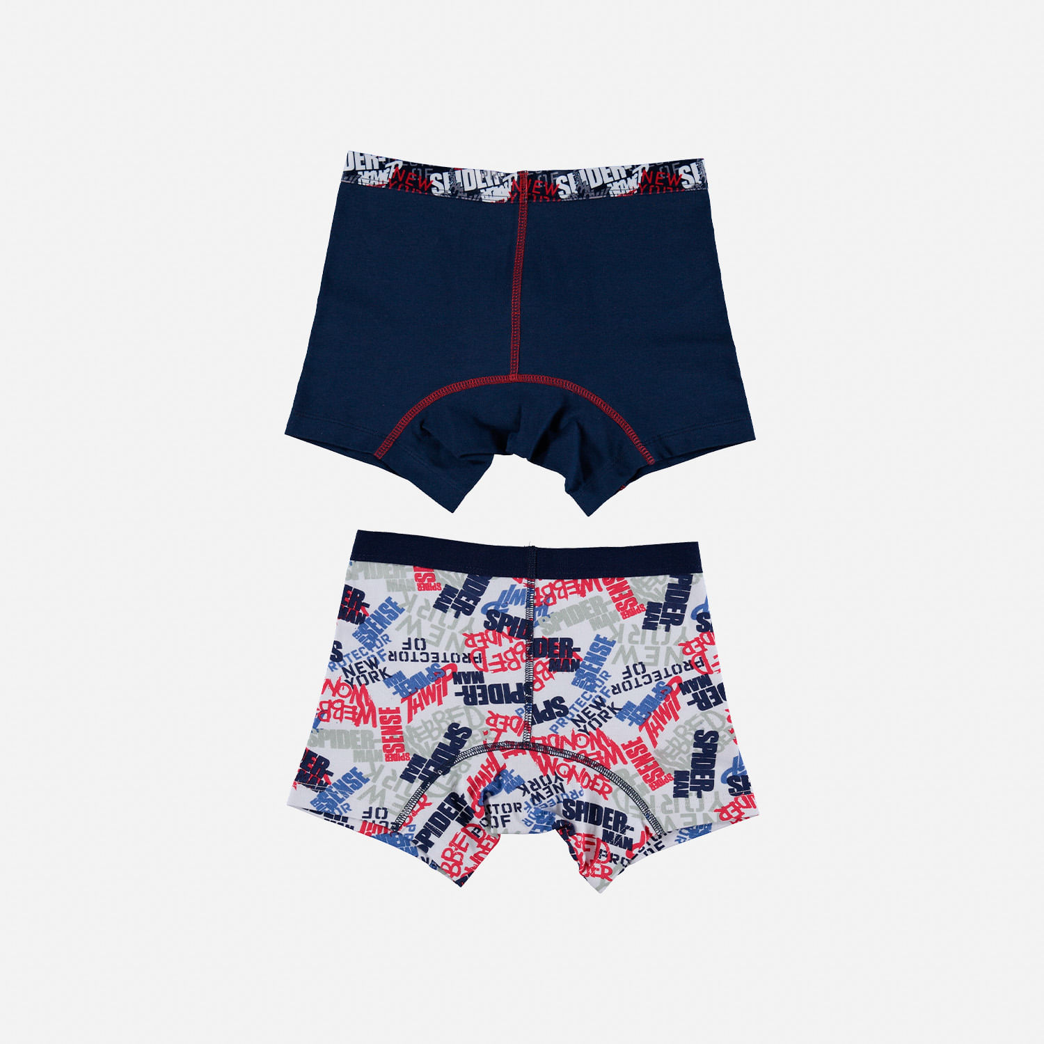 Pack x2 boxers de niño, de Spiderman Marvel - Tienda Online MIC